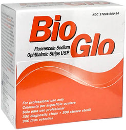 Bio Glo Fluorescein Strips (300-Pack) – MedViaRX